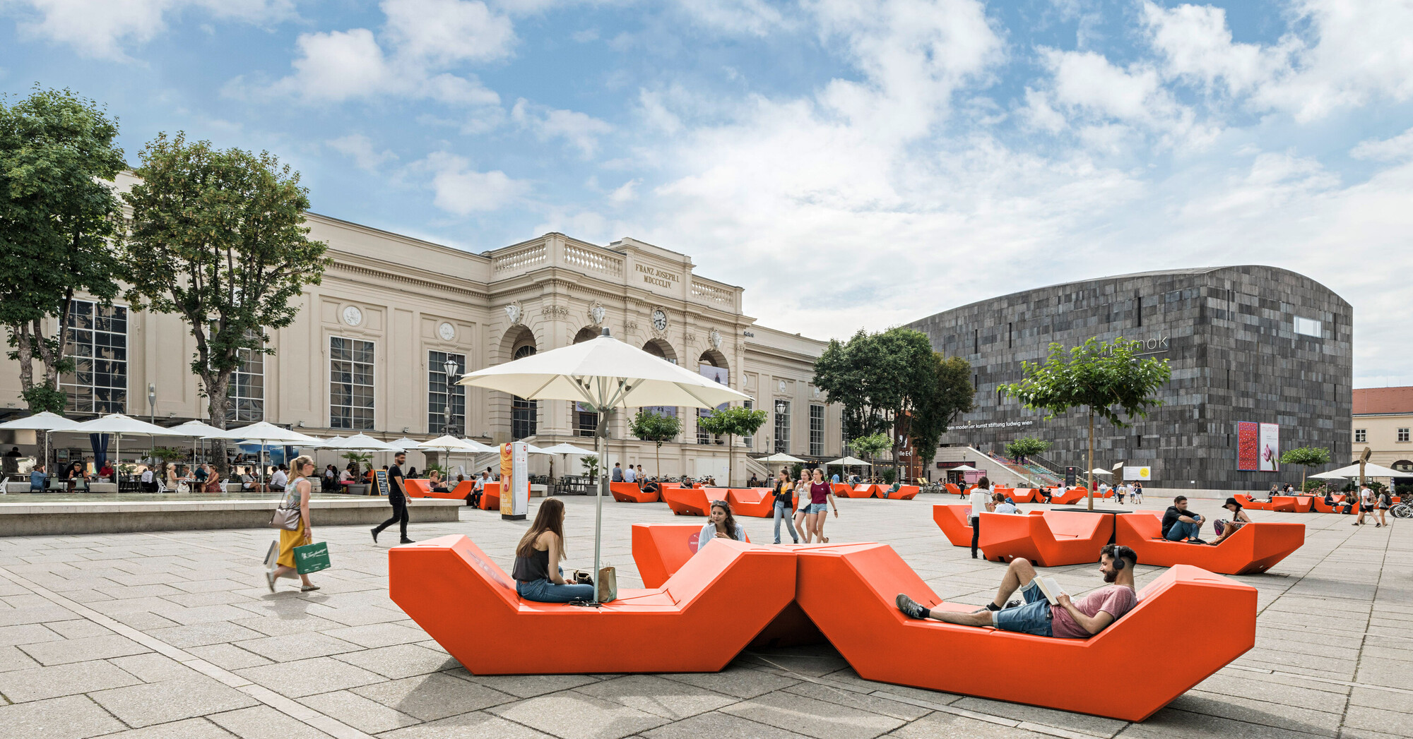 MQ Sommerfest - MuseumsQuartier Wien